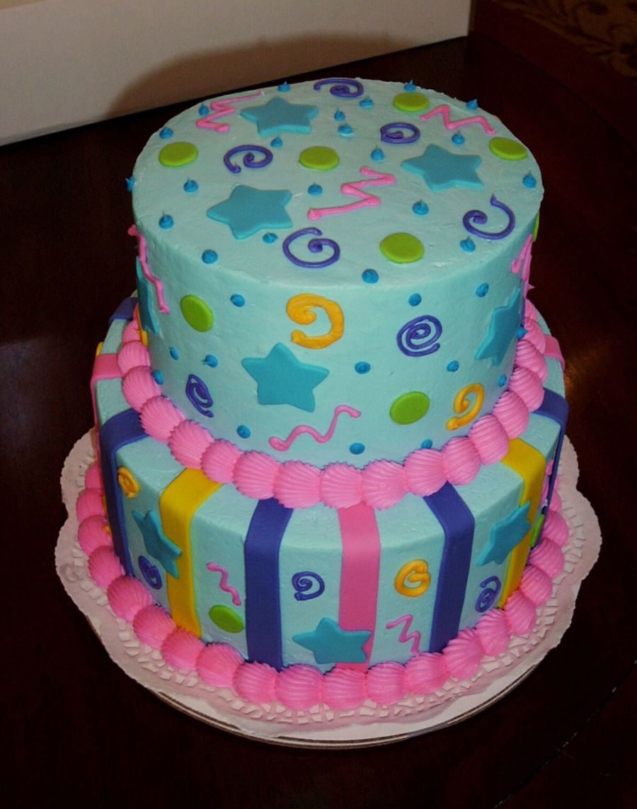 Aqua_Cake.jpg - CakeCentral.com