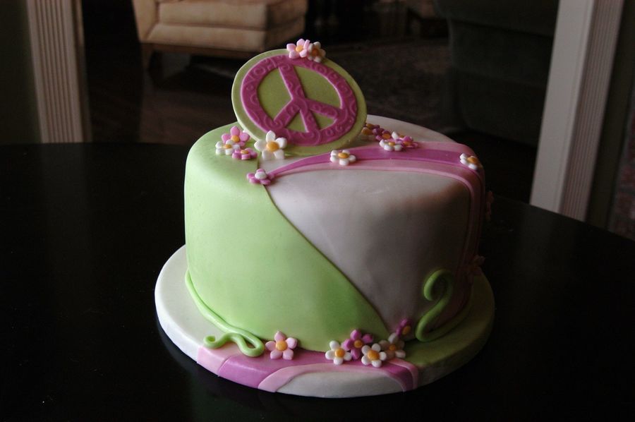 Peace Cake - CakeCentral.com