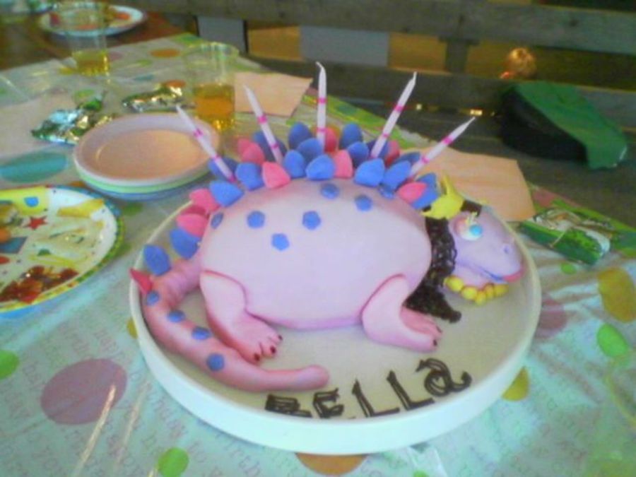 Princess Dinosaur - CakeCentral.com