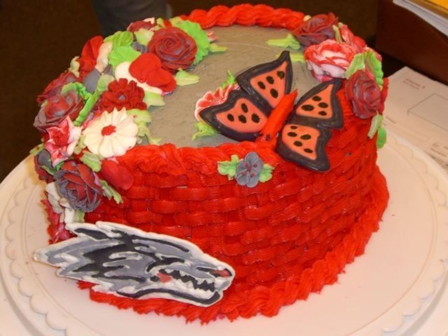 New Mexico Lobo Cake - CakeCentral.com