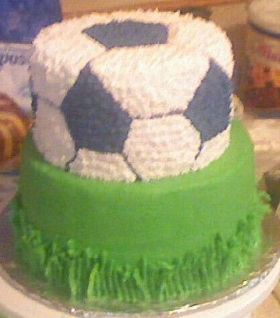 Soccer Cake - CakeCentral.com