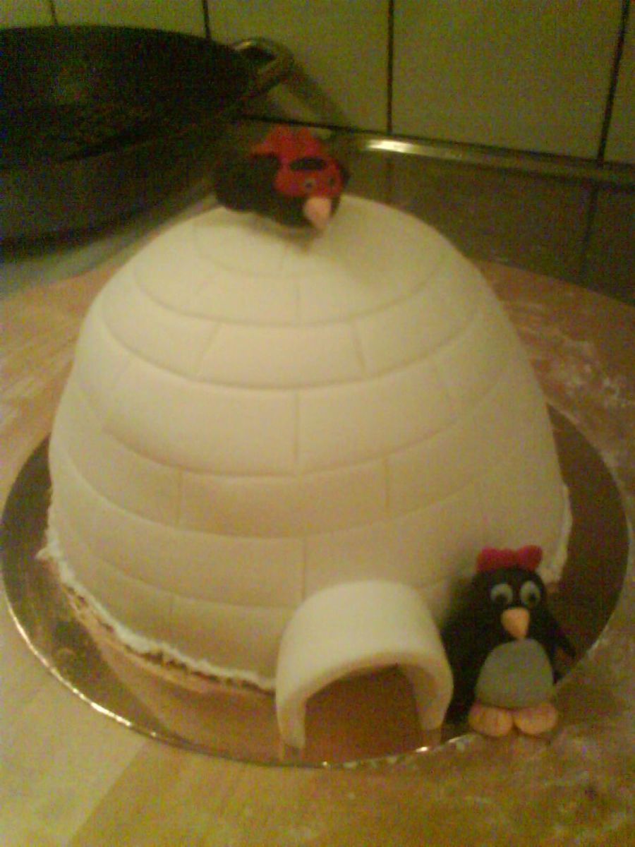 Igloo Cake - CakeCentral.com
