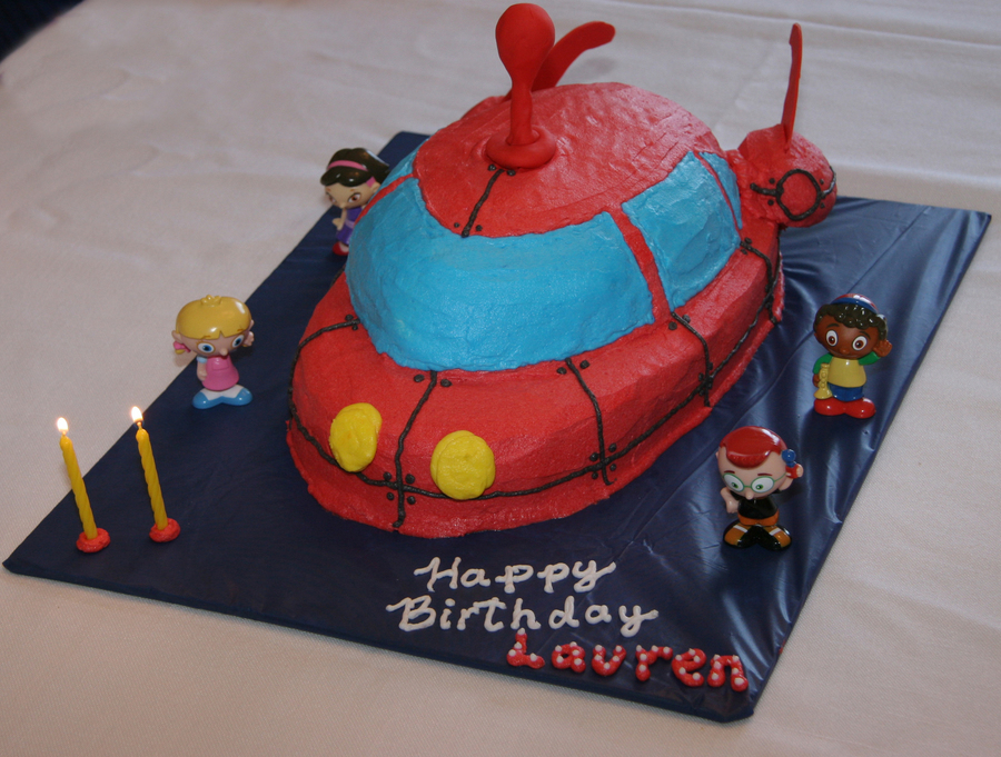 Little Einsteins Rocket Cake - CakeCentral.com