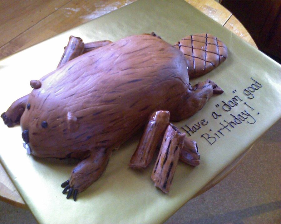 Beaver Cake - CakeCentral.com