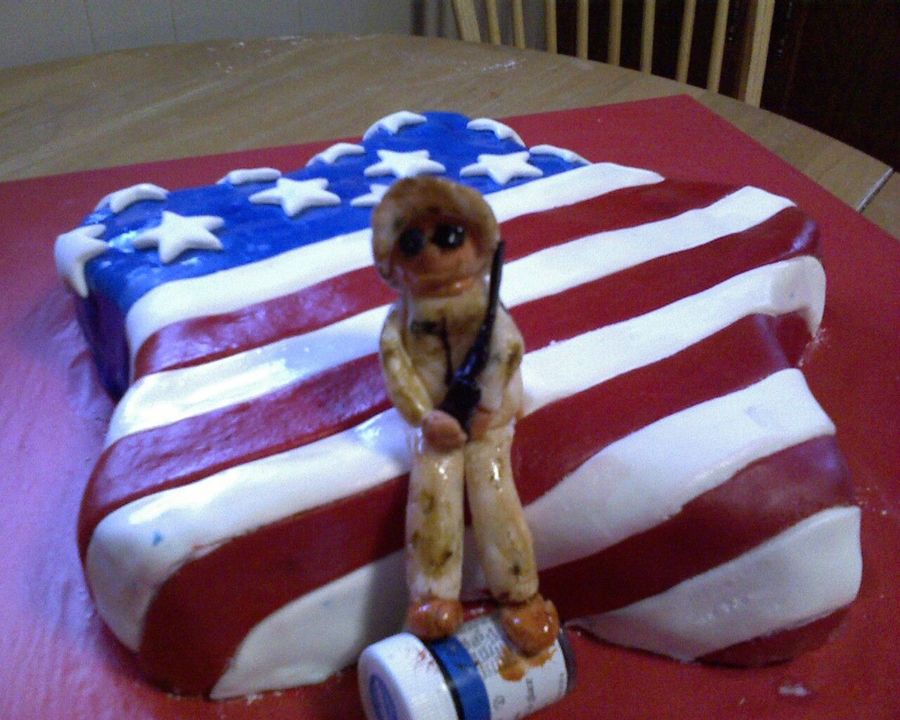 Soldier Cake - CakeCentral.com