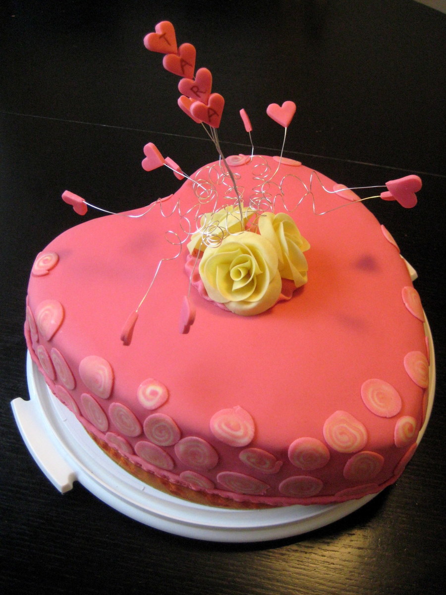Pink Heart - CakeCentral.com