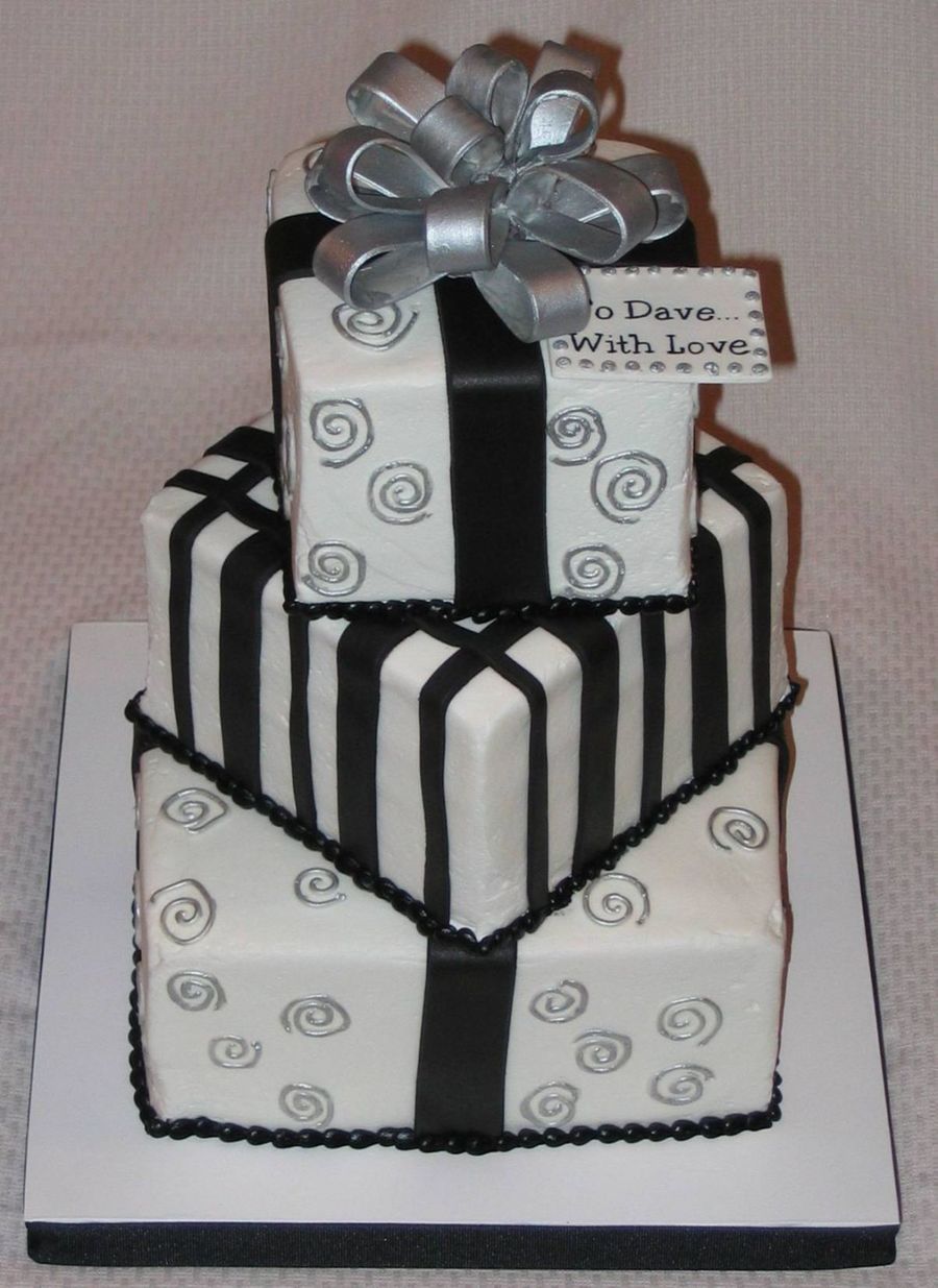 Black_And_Silver_Gift_Packages.jpg - CakeCentral.com