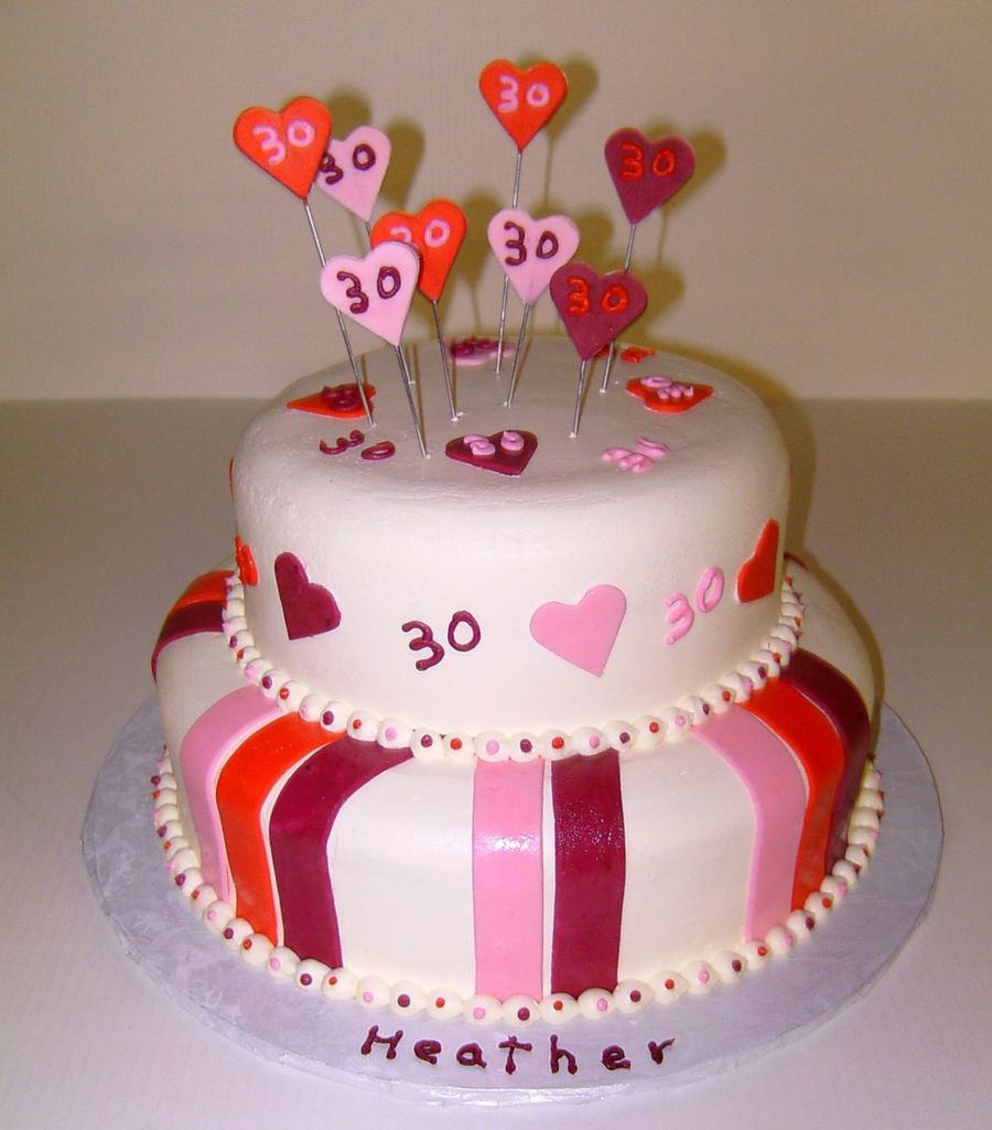 30 Year Old Birthday Cake - CakeCentral.com