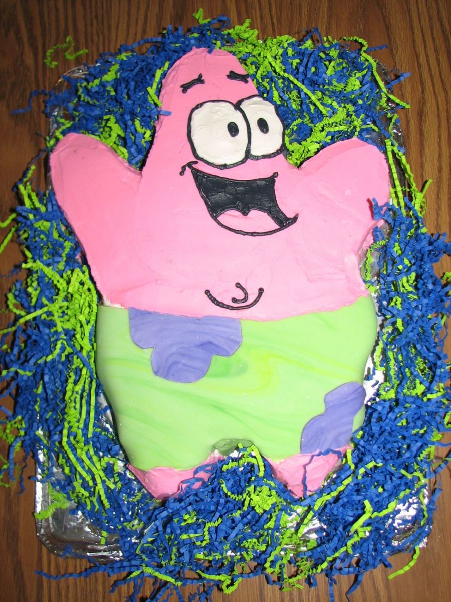 Patrick Star Fish - CakeCentral.com