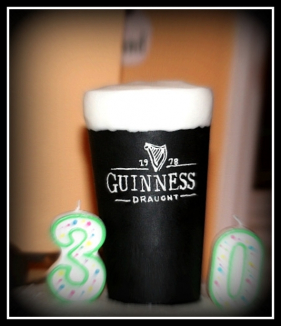 A Pint Of Guinness - CakeCentral.com