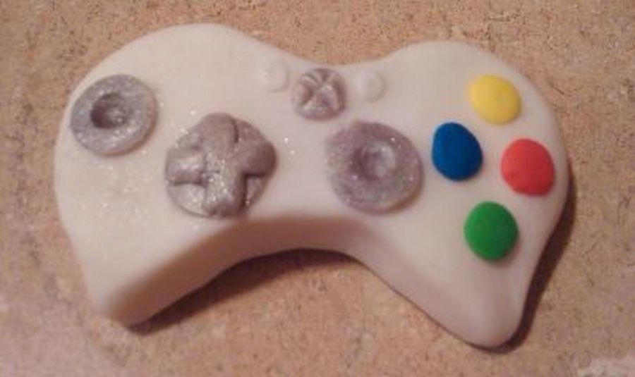 Xbox Controller, Jordan And Rims Cake - CakeCentral.com