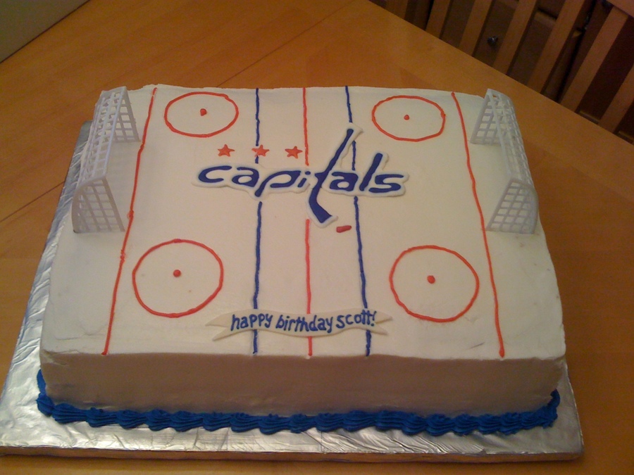 Washington Capitals Cake - CakeCentral.com