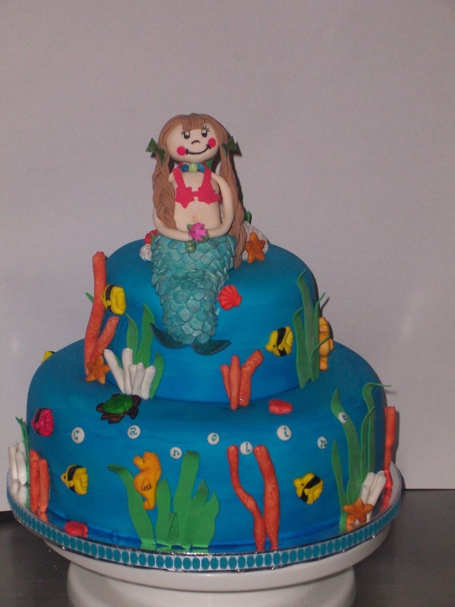 Fun Little Mermaid - CakeCentral.com