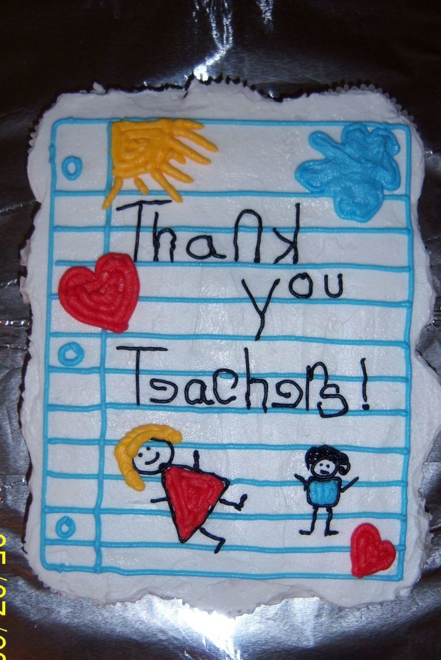 Teacher Appreciation - CakeCentral.com