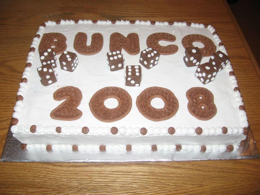 Bunco Party - CakeCentral.com