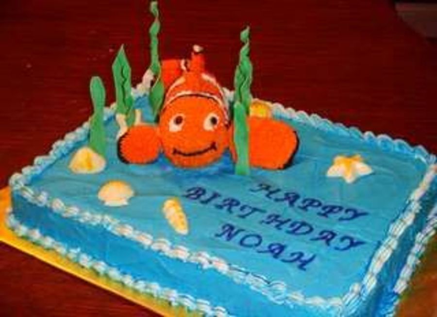 Finding Nemo Cake - CakeCentral.com