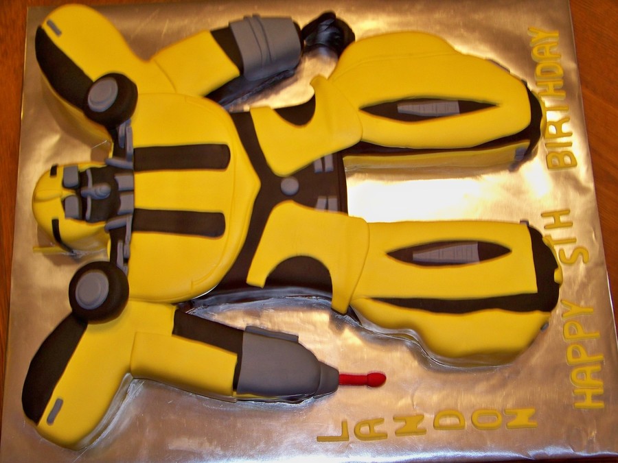 Bumblebee Transformer - CakeCentral.com