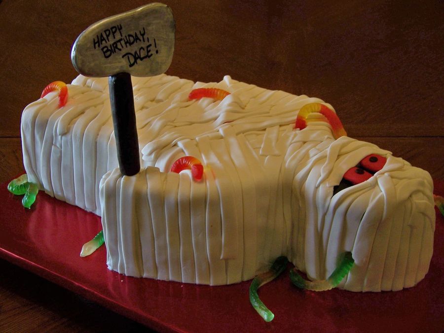 Mummy Birthday Cake - CakeCentral.com