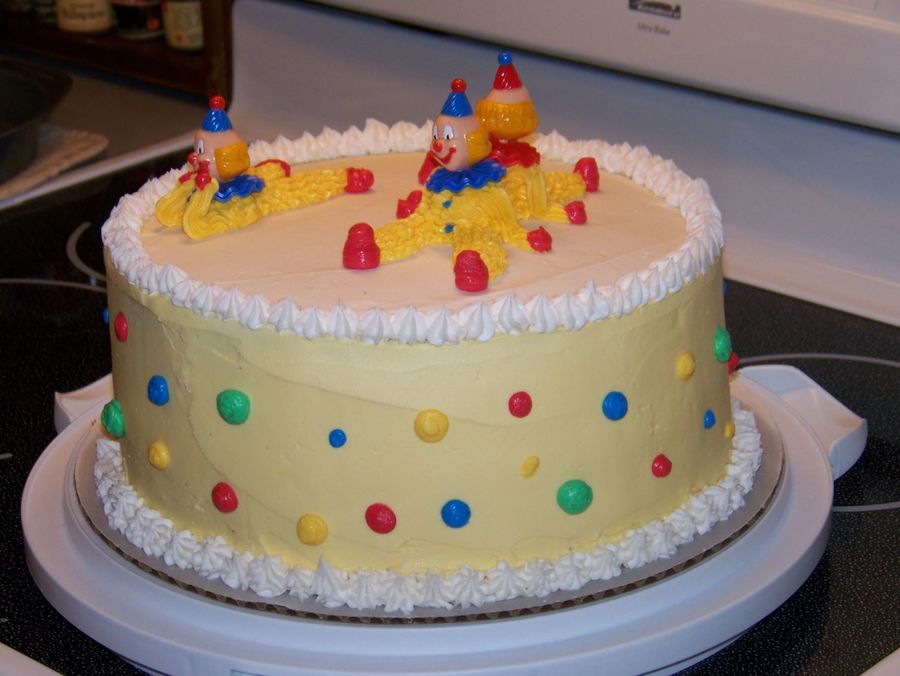 Clown Cake - CakeCentral.com