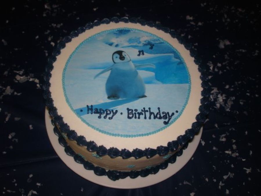 Happy Feet Cake - CakeCentral.com
