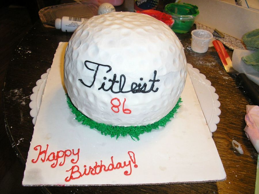 Grandpa's 86Th Birthday Cake - CakeCentral.com