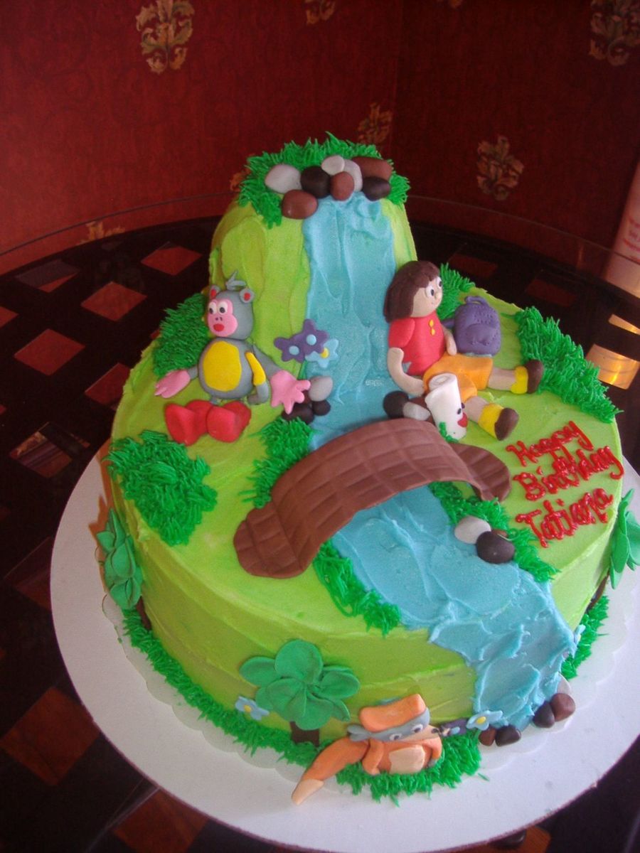 Dora Cake - CakeCentral.com