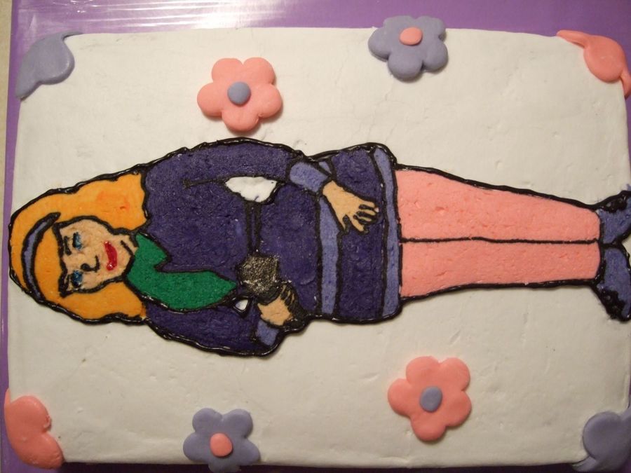 Daphne From Scooby Doo - CakeCentral.com