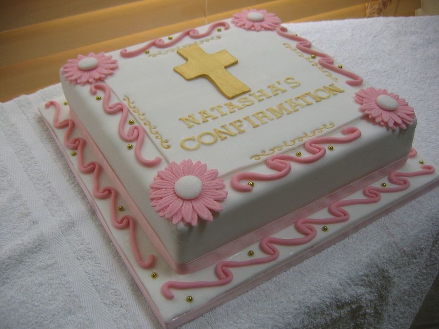 Natasha's Confirmation - CakeCentral.com