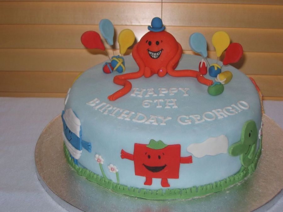 Mr Men Cake - CakeCentral.com