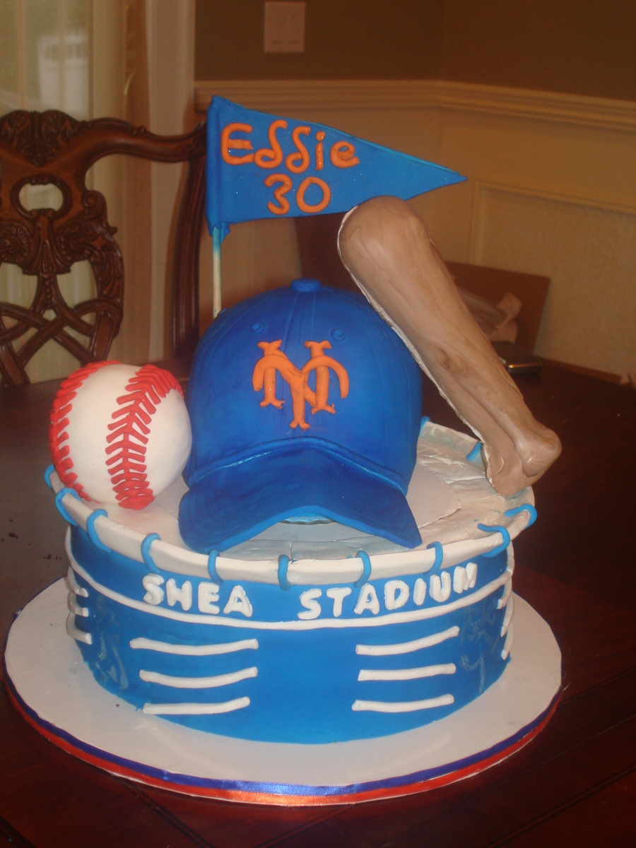 Mets/shea Stadium Cake - CakeCentral.com