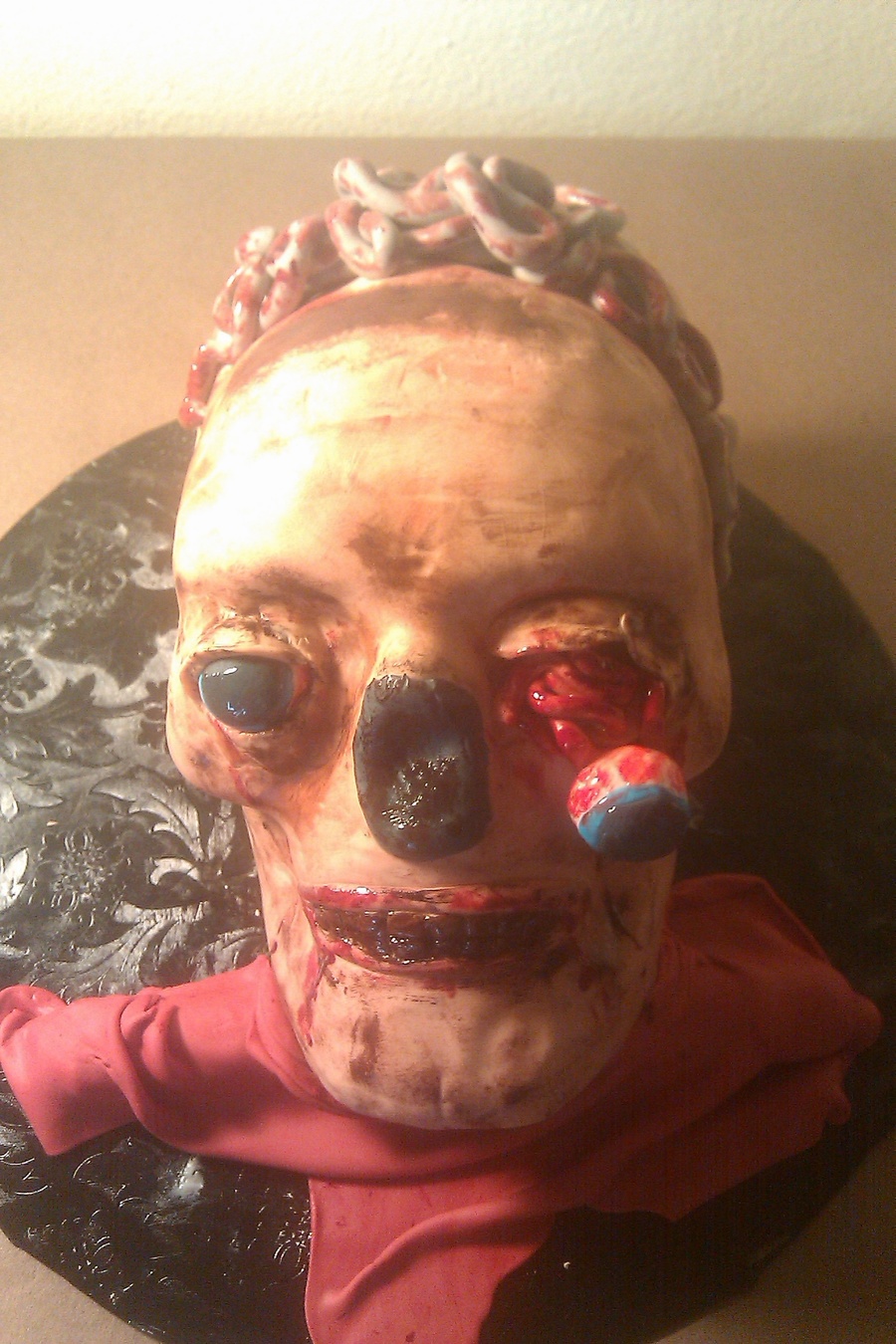 Zombie Head - CakeCentral.com