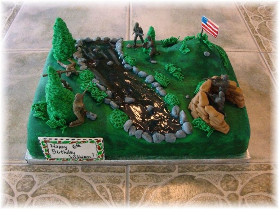 Battlefield Cake - CakeCentral.com