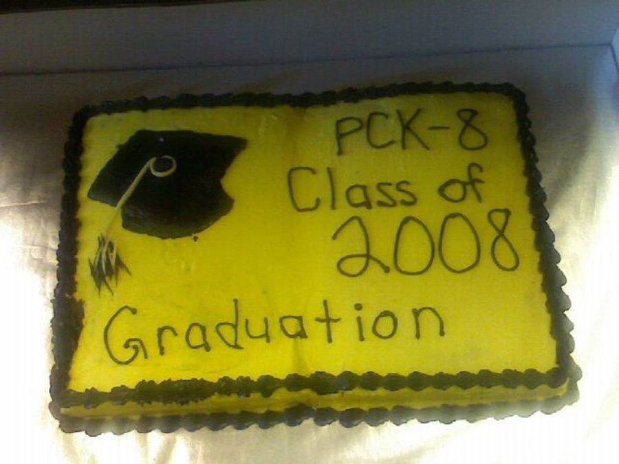 8Th Grade Graduation Cake - CakeCentral.com