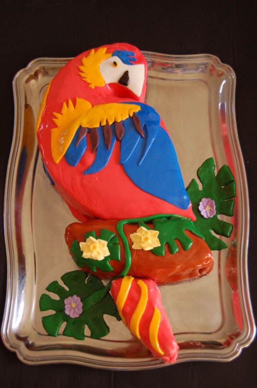 Parrot Cake - CakeCentral.com