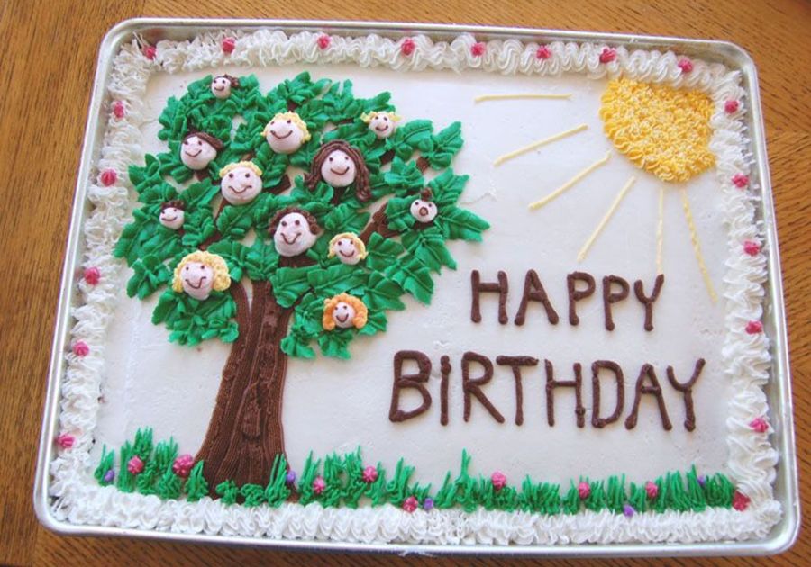 Family Tree Cake - CakeCentral.com