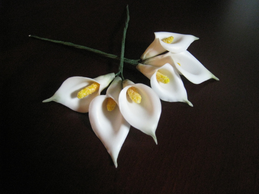Calla Lilies - CakeCentral.com