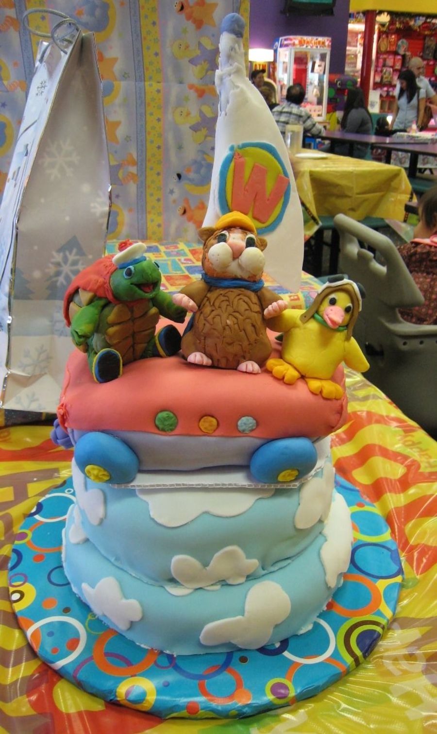 The Wonder Pets! Cake - CakeCentral.com
