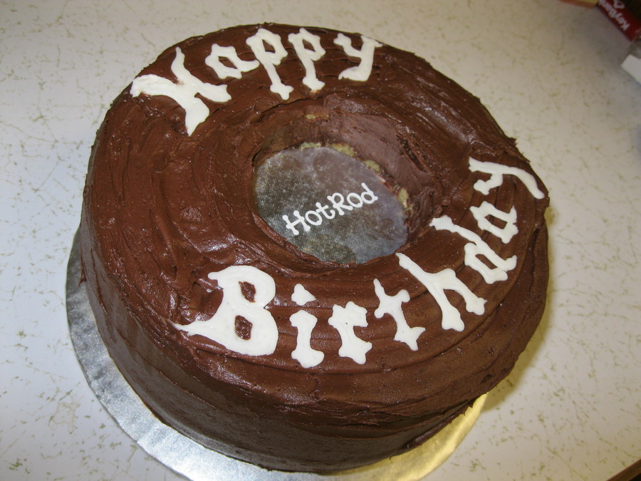 Happy Birthday Tire - CakeCentral.com