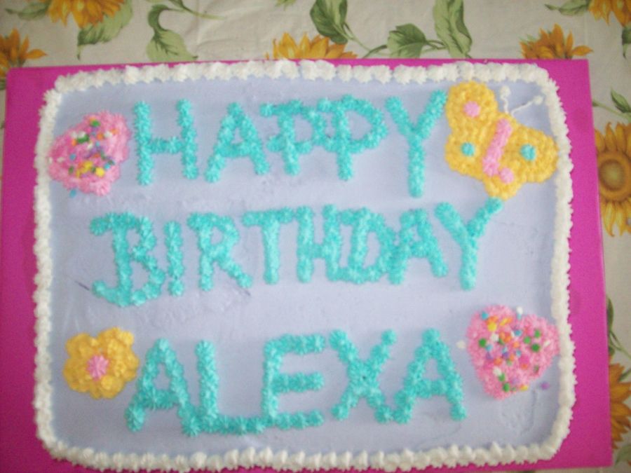 Alexa's Cake - CakeCentral.com