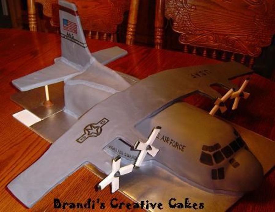 C-130 Cake - CakeCentral.com
