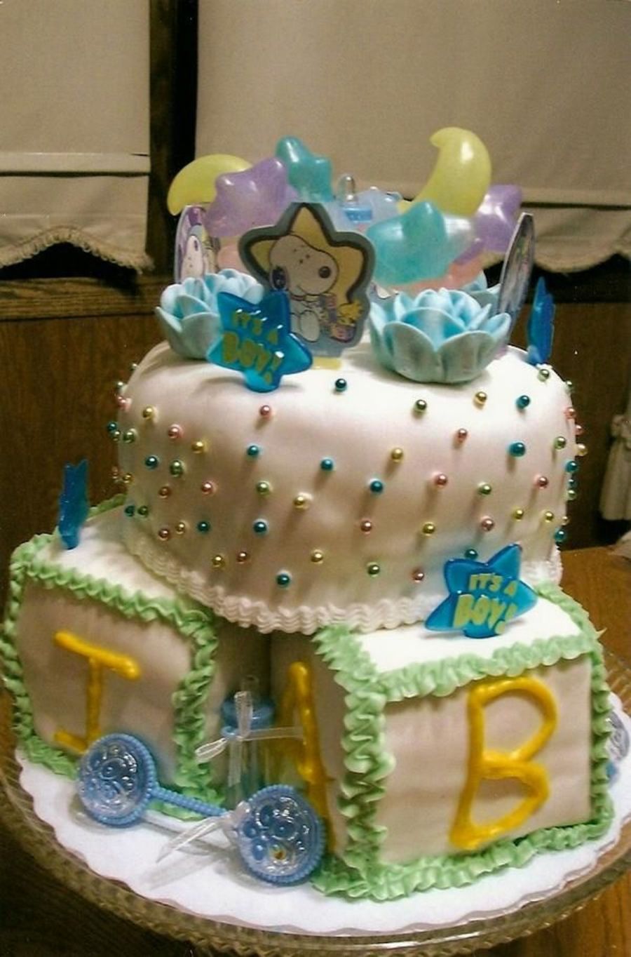 My First Baby Shower Cake - CakeCentral.com