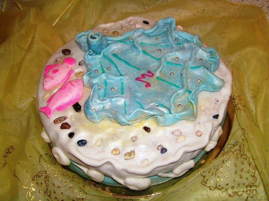 Shell Cake - CakeCentral.com