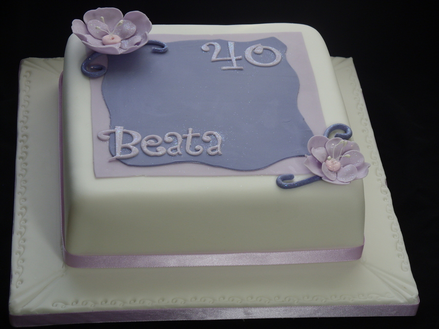 40Th - CakeCentral.com