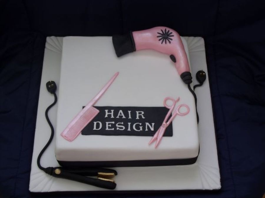 Hairdresser Cake - CakeCentral.com
