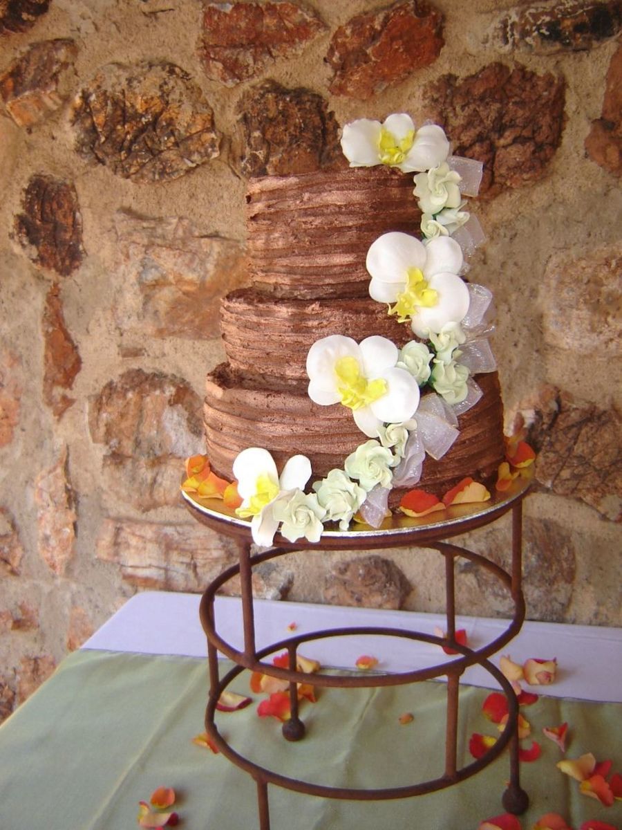 Moth Orchids And Roses - CakeCentral.com