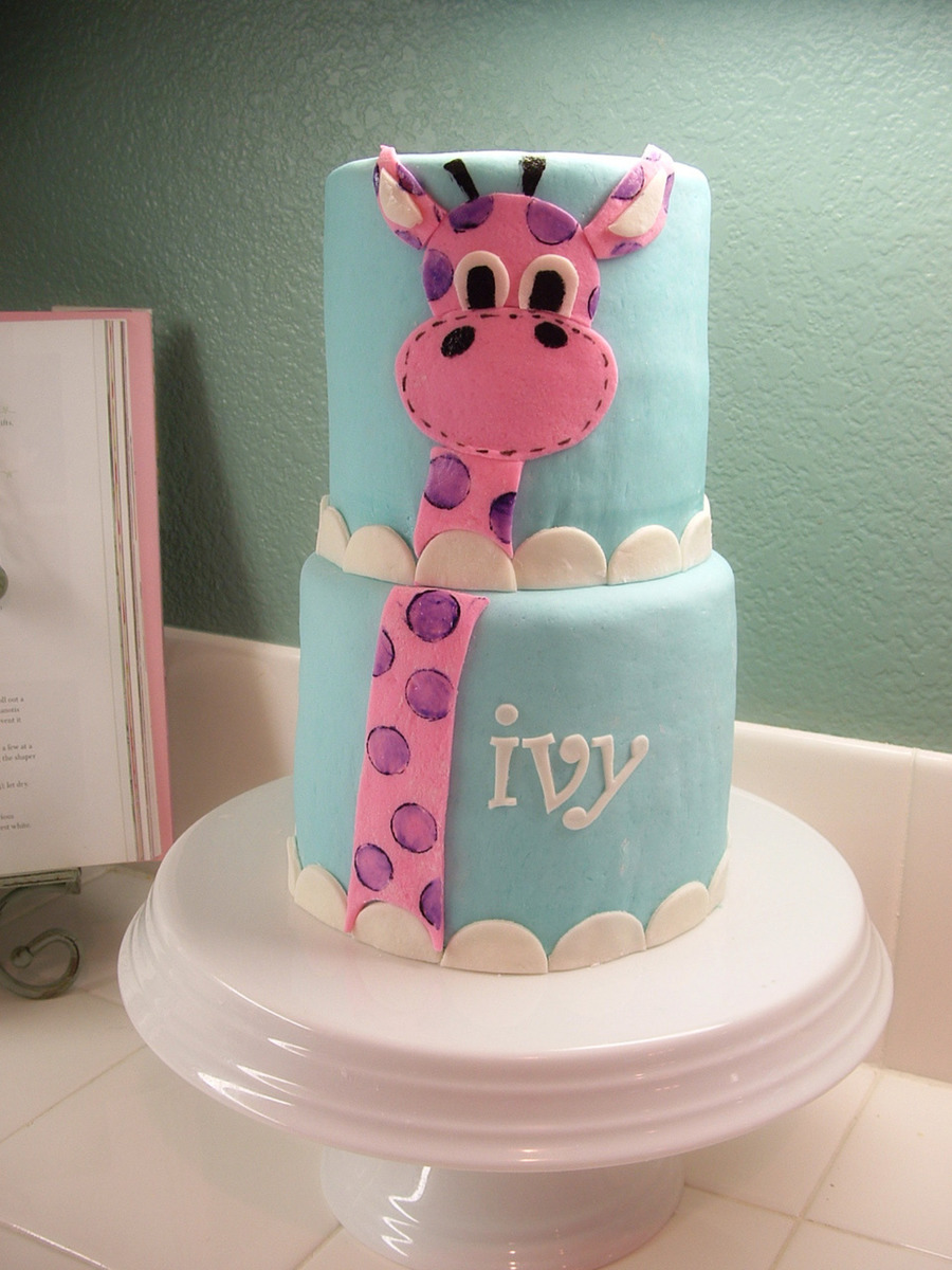 Giraffe Cake - CakeCentral.com