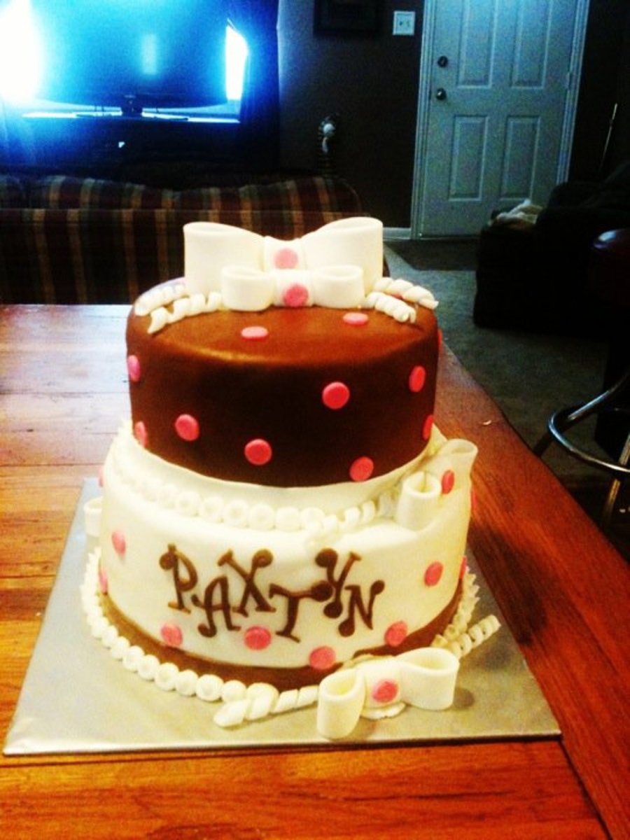 Pink And Brown - CakeCentral.com