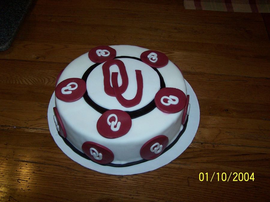 Ou Birthday Cake - CakeCentral.com