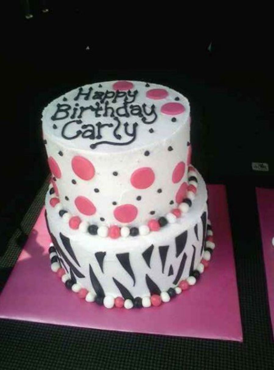 Carly Birthday Cake - CakeCentral.com