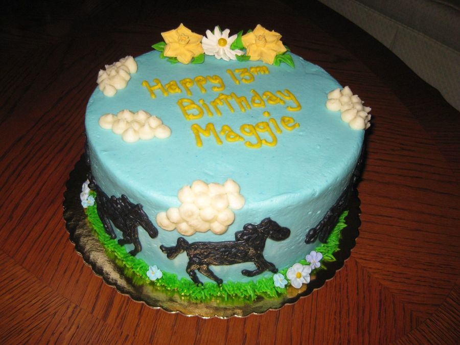Horse Stampede - CakeCentral.com